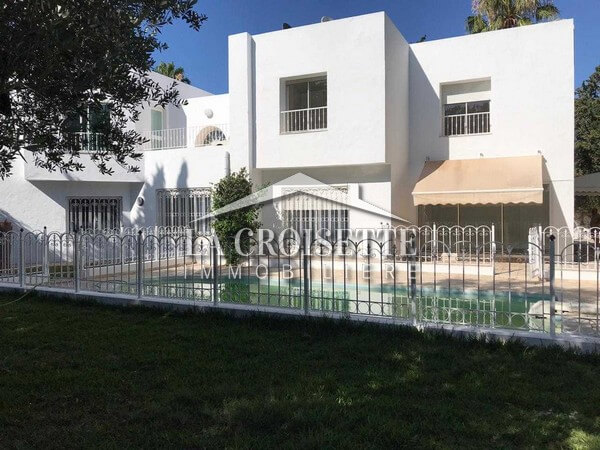 Villa S+4 à Carthage Salambo